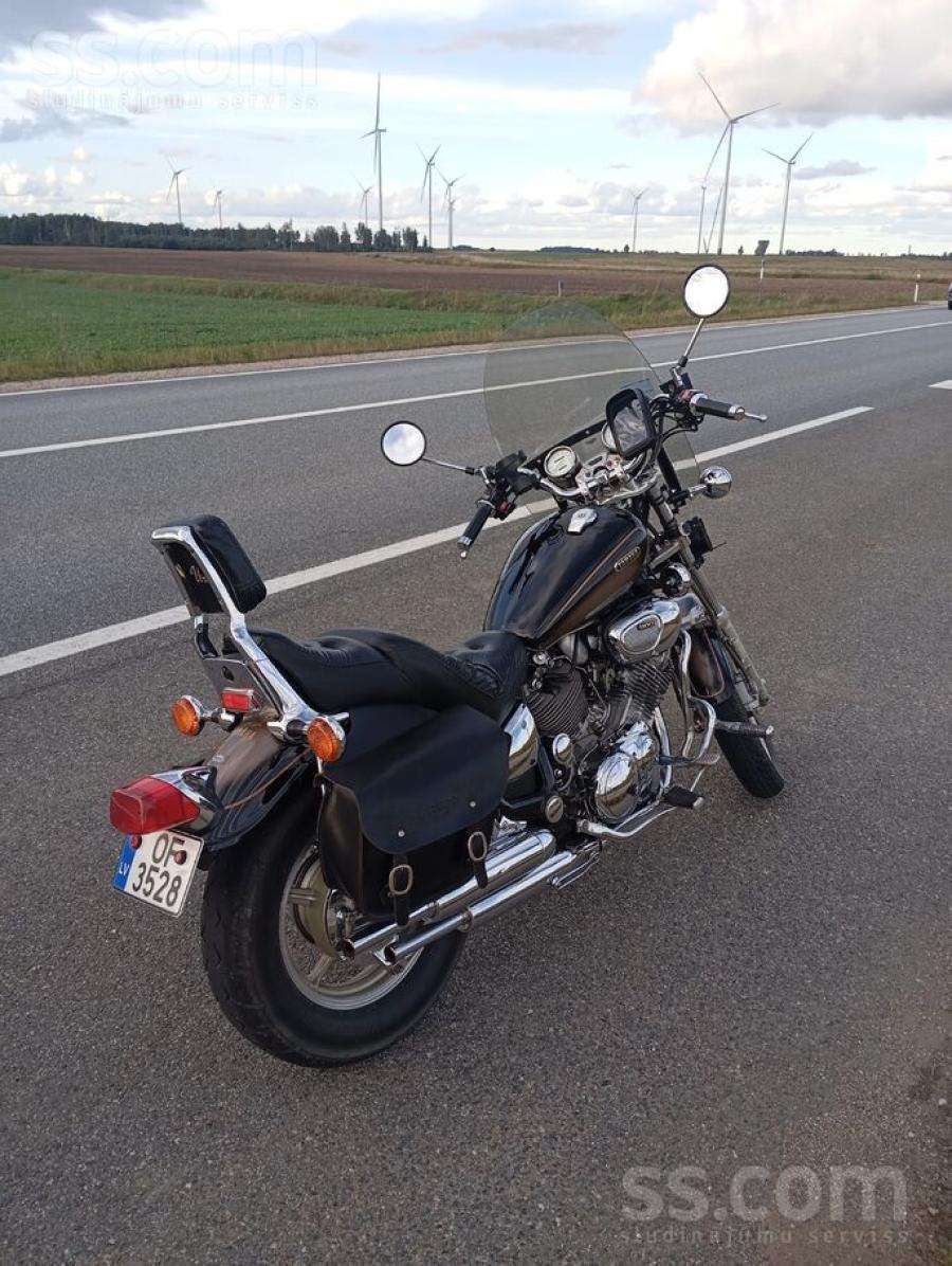 Yamaha Virago 1990 Dobele, ar dzinēja tilpumu 1.10 L un nobraukumu 0 tūkst. km par 3270 €, foto 1 vietnē AUTOMOTO.COM.LV