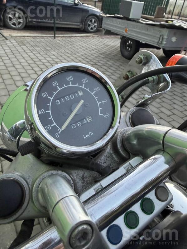 Yamaha Virago 1992 Rīga, ar dzinēja tilpumu 0.54 L un nobraukumu 0 tūkst. km par 1400 €, foto 2 vietnē AUTOMOTO.COM.LV