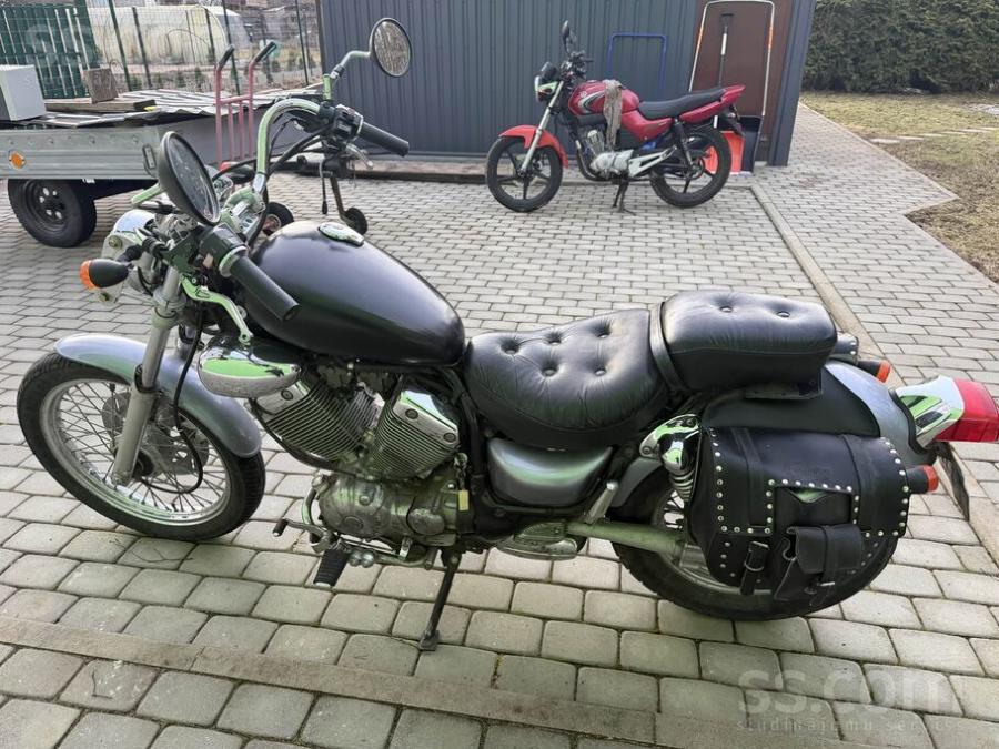 Yamaha Virago 1992 Rīga, ar dzinēja tilpumu 0.54 L un nobraukumu 0 tūkst. km par 1400 €, foto 4 vietnē AUTOMOTO.COM.LV