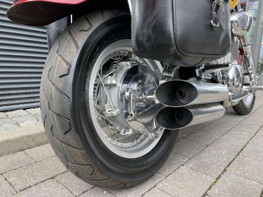 Yamaha Virago 1997 in Riga, with an engine capacity of 0.75 L and mileage of 41 thousand km for 2599 €, photo 10 on AUTOMOTO.COM.LV