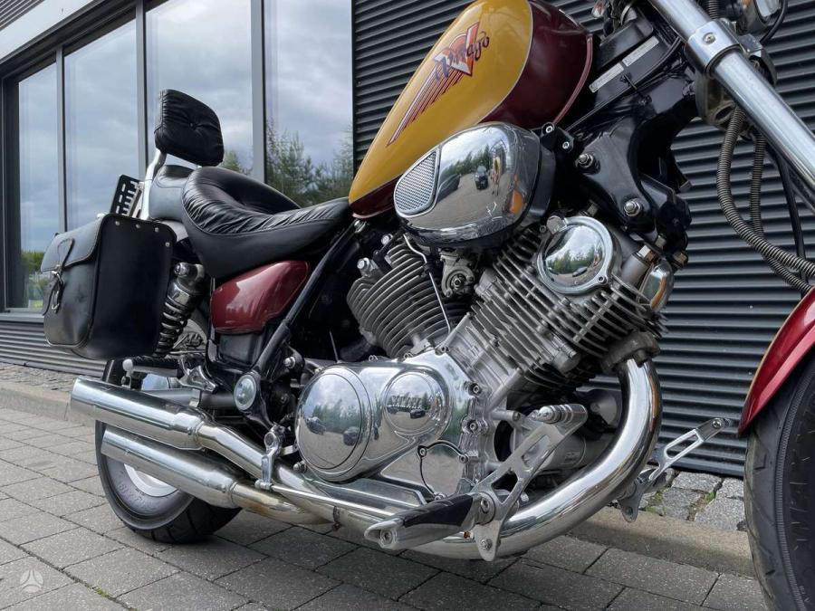 Yamaha Virago 1997 in Riga, with an engine capacity of 0.75 L and mileage of 41 thousand km for 2599 €, photo 12 on AUTOMOTO.COM.LV