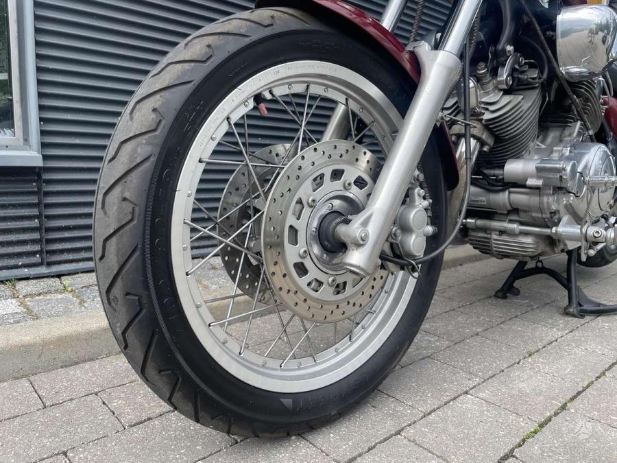 Yamaha Virago 1997 in Riga, with an engine capacity of 0.75 L and mileage of 41 thousand km for 2599 €, photo 15 on AUTOMOTO.COM.LV