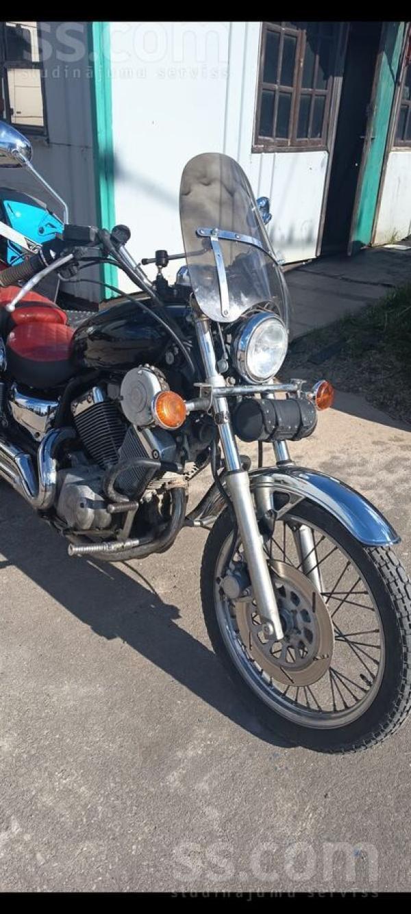 Yamaha Virago 1999 in Riga, with an engine capacity of 0.53 L and mileage of 0 thousand km for 1800 €, photo 2 on AUTOMOTO.COM.LV