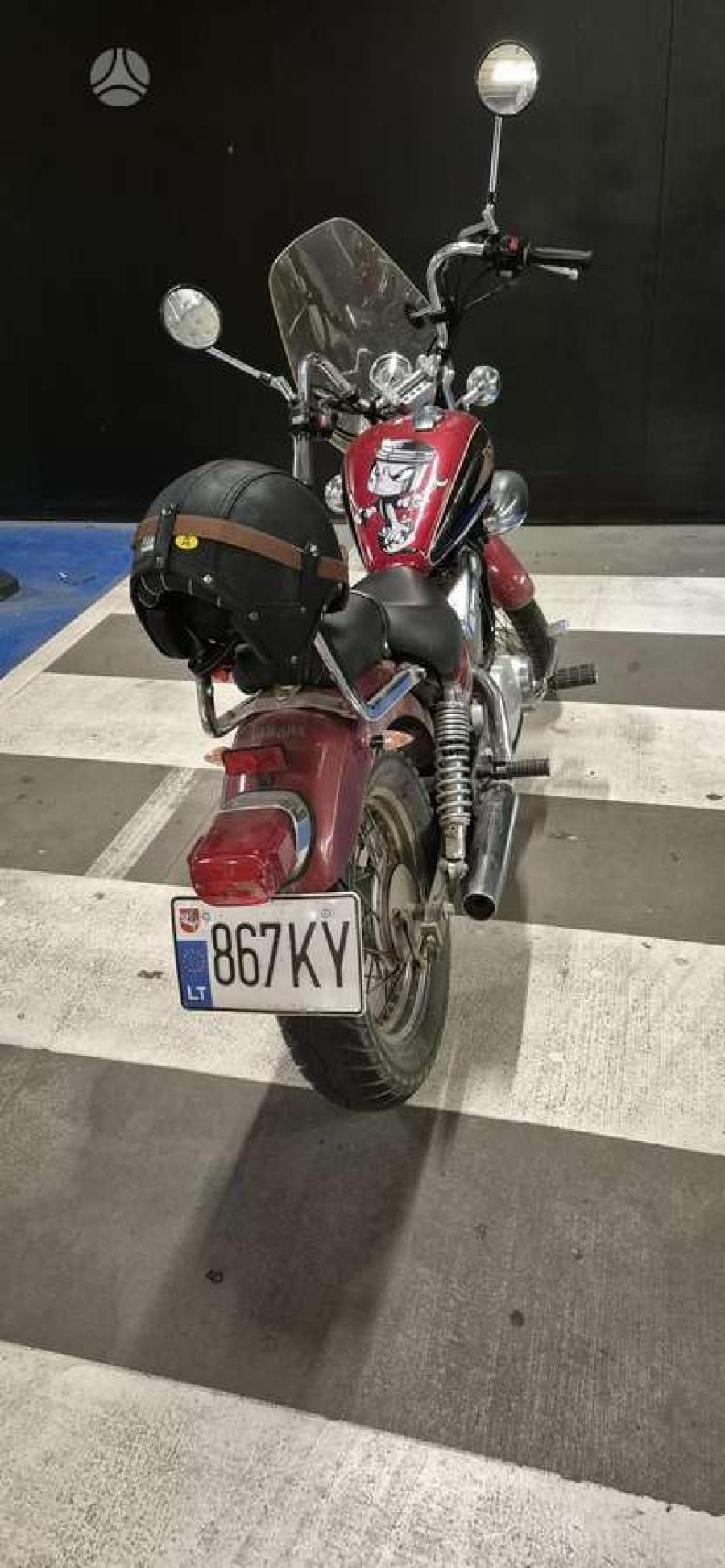 Yamaha Virago 2000 Viļņa, ar dzinēja tilpumu 0.13 L un nobraukumu 16 tūkst. km par 1950 €, foto 1 vietnē AUTOMOTO.COM.LV