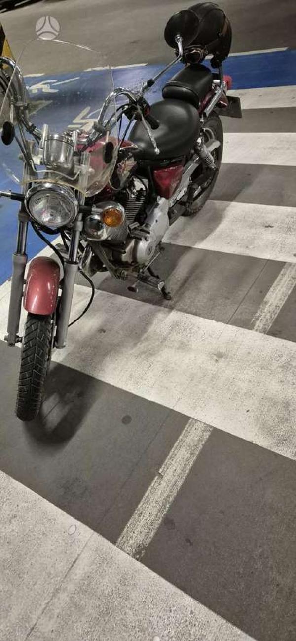 Yamaha Virago 2000 in Vilnius, with an engine capacity of 0.13 L and mileage of 16 thousand km for 1950 €, photo 2 on AUTOMOTO.COM.LV