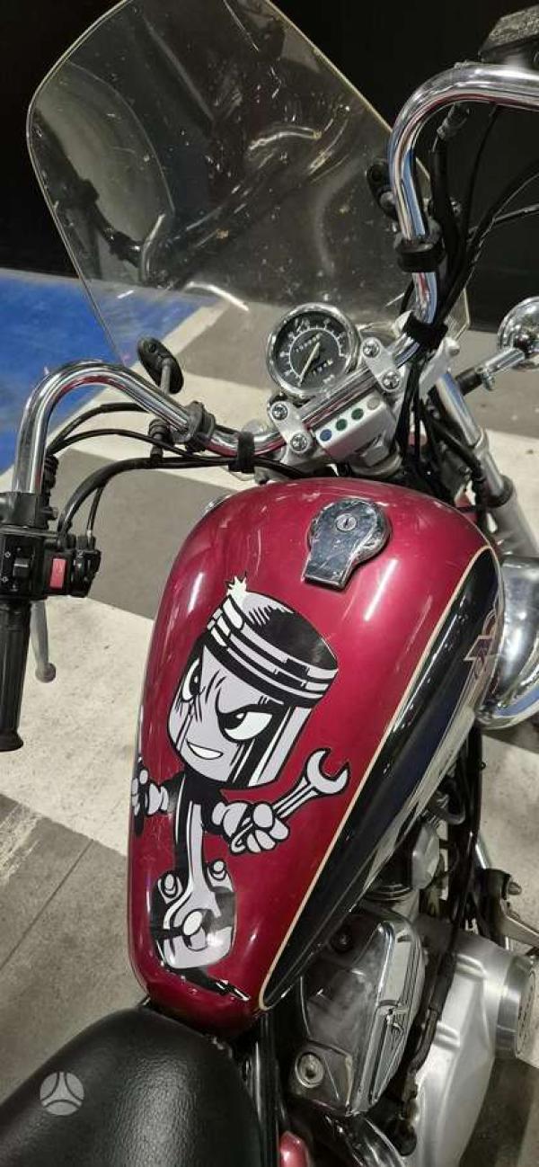 Yamaha Virago 2000 in Vilnius, with an engine capacity of 0.13 L and mileage of 16 thousand km for 1950 €, photo 4 on AUTOMOTO.COM.LV