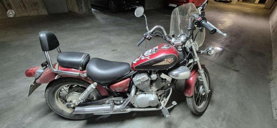 Yamaha Virago 2000 Viļņa, ar dzinēja tilpumu 0.13 L un nobraukumu 16 tūkst. km par 1950 €, foto 7 vietnē AUTOMOTO.COM.LV