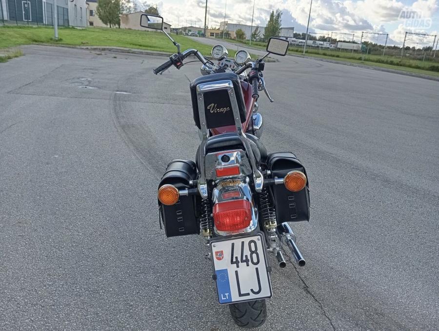Красный Ямаха Virago 1988 в Тельшяй, объемом двигателя 1.00 л и пробегом 33 тыс. км за 1998 €, фото 5 на AUTOMOTO.COM.LV