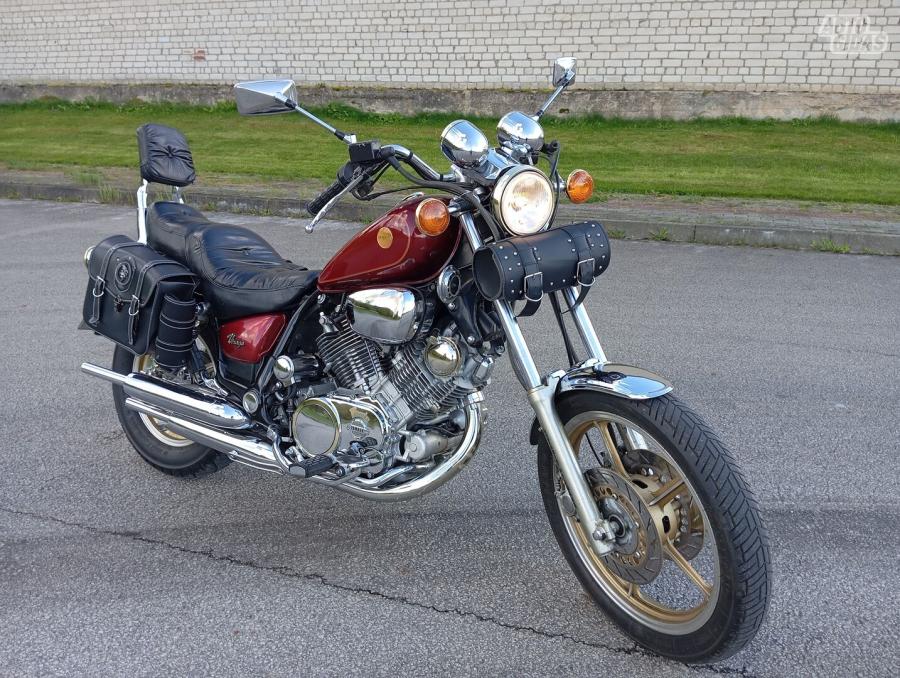 Красный Ямаха Virago 1988 в Тельшяй, объемом двигателя 1.00 л и пробегом 33 тыс. км за 1998 €, фото 6 на AUTOMOTO.COM.LV