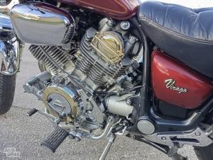 Красный Ямаха Virago 1988 в Тельшяй, объемом двигателя 1.00 л и пробегом 33 тыс. км за 1998 €, фото 9 на AUTOMOTO.COM.LV