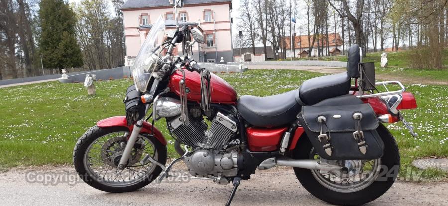 Красный Ямаха Virago 1993 в Таллин, объемом двигателя 0.53 л и пробегом 61 тыс. км за 2000 €, фото 1 на AUTOMOTO.COM.LV