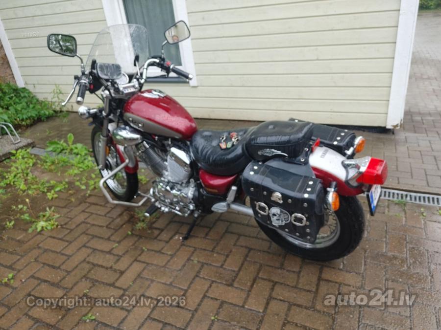 Красный Ямаха Virago 1994 в Тарту, объемом двигателя 0.53 л и пробегом 32 тыс. км за 3200 €, фото 4 на AUTOMOTO.COM.LV