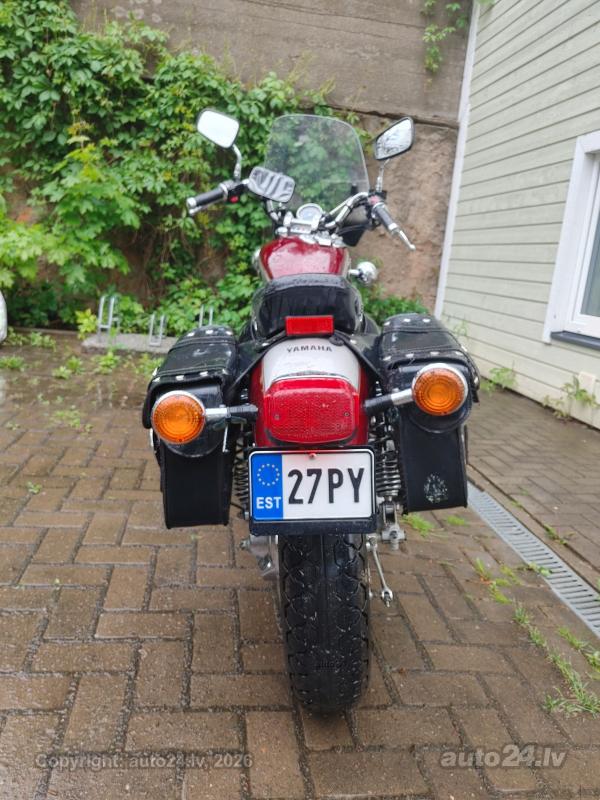 Red Yamaha Virago 1994 in Tartu, with an engine capacity of 0.53 L and mileage of 32 thousand km for 3200 €, photo 4 on AUTOMOTO.COM.LV