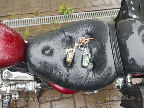 Red Yamaha Virago 1994 in Tartu, with an engine capacity of 0.53 L and mileage of 32 thousand km for 3200 €, photo 6 on AUTOMOTO.COM.LV