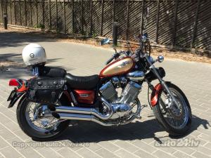 Sarkans Yamaha Virago 2004 Tallina, ar dzinēja tilpumu 0.54 L un nobraukumu 23 tūkst. km par 3500 €, foto 1 vietnē AUTOMOTO.COM.LV
