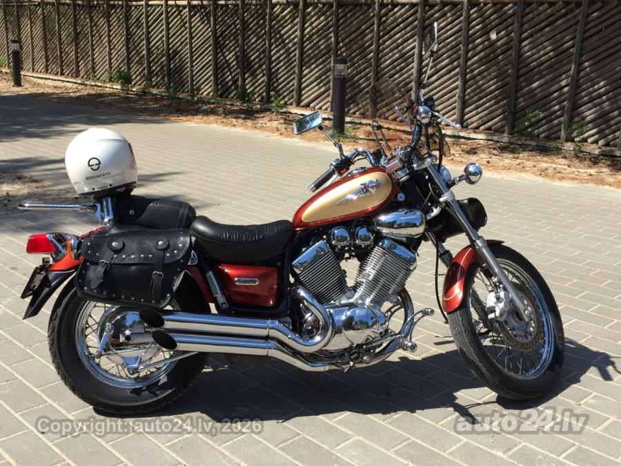 Red Yamaha Virago 2004 in Tallinn, with an engine capacity of 0.54 L and mileage of 23 thousand km for 3500 €, photo 1 on AUTOMOTO.COM.LV
