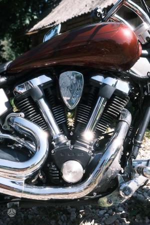 Sarkans Yamaha Warrior 2005 Viļņa, ar dzinēja tilpumu 1.67 L un nobraukumu 37 tūkst. km par 5500 €, foto 10 vietnē AUTOMOTO.COM.LV