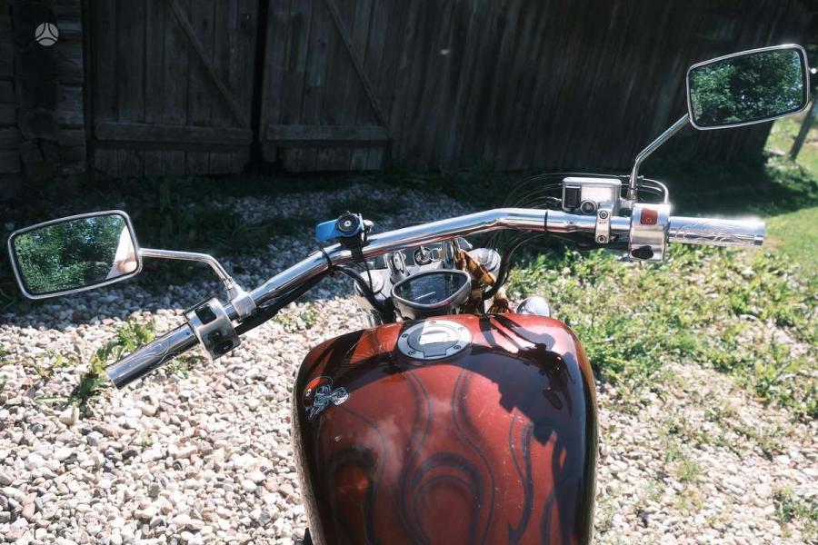 Sarkans Yamaha Warrior 2005 Viļņa, ar dzinēja tilpumu 1.67 L un nobraukumu 37 tūkst. km par 5500 €, foto 11 vietnē AUTOMOTO.COM.LV