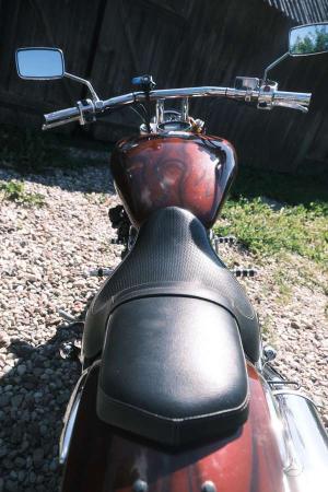 Sarkans Yamaha Warrior 2005 Viļņa, ar dzinēja tilpumu 1.67 L un nobraukumu 37 tūkst. km par 5500 €, foto 12 vietnē AUTOMOTO.COM.LV