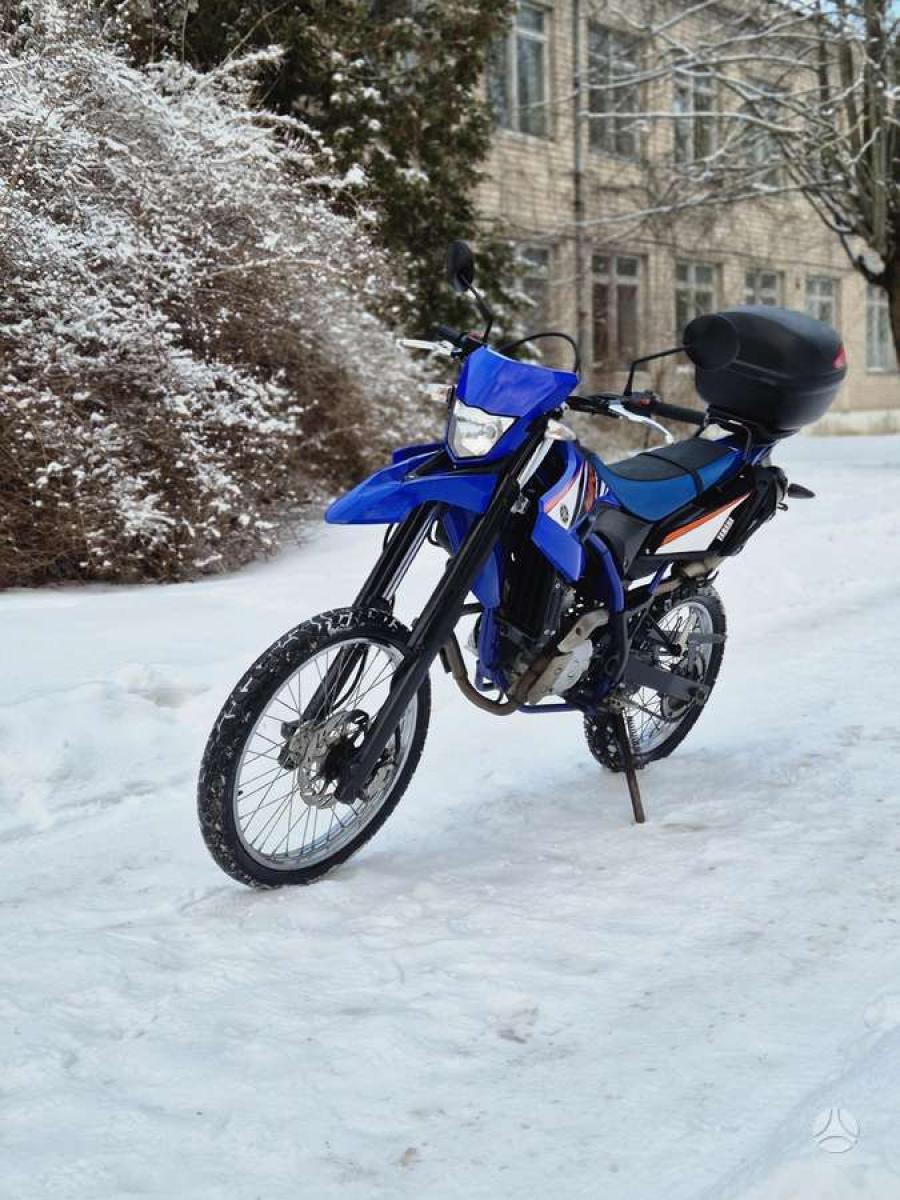 Blue Yamaha WR 125 2009 in Prienai, with an engine capacity of 0.13 L and mileage of 3 thousand km for 2850 €, photo 2 on AUTOMOTO.COM.LV