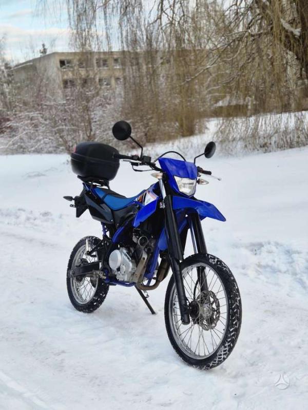 Blue Yamaha WR 125 2009 in Prienai, with an engine capacity of 0.13 L and mileage of 3 thousand km for 2850 €, photo 4 on AUTOMOTO.COM.LV