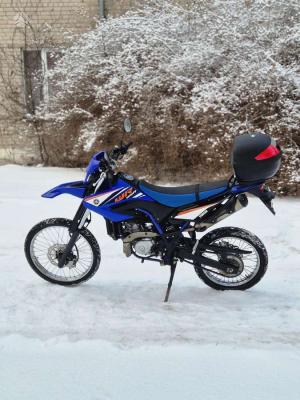 Blue Yamaha WR 125 2009 in Prienai, with an engine capacity of 0.13 L and mileage of 3 thousand km for 2850 €, photo 12 on AUTOMOTO.COM.LV