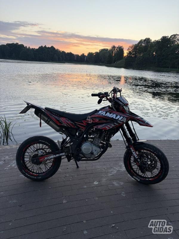 Black Yamaha WR 125X 2010 in Plunge, with an engine capacity of 0.13 L and mileage of 30 thousand km for 2400 €, photo 3 on AUTOMOTO.COM.LV