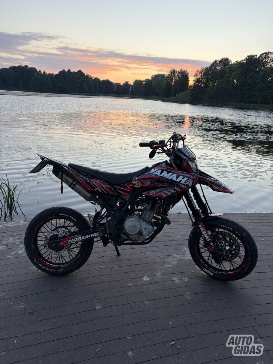 Black Yamaha WR 125X 2010 in Plunge, with an engine capacity of 0.13 L and mileage of 30 thousand km for 2400 €, photo 4 on AUTOMOTO.COM.LV