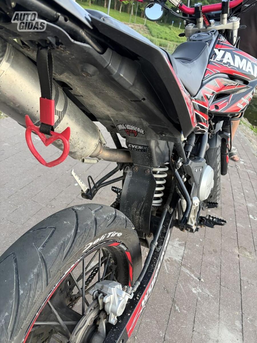 Black Yamaha WR 125X 2010 in Plunge, with an engine capacity of 0.13 L and mileage of 30 thousand km for 2400 €, photo 13 on AUTOMOTO.COM.LV