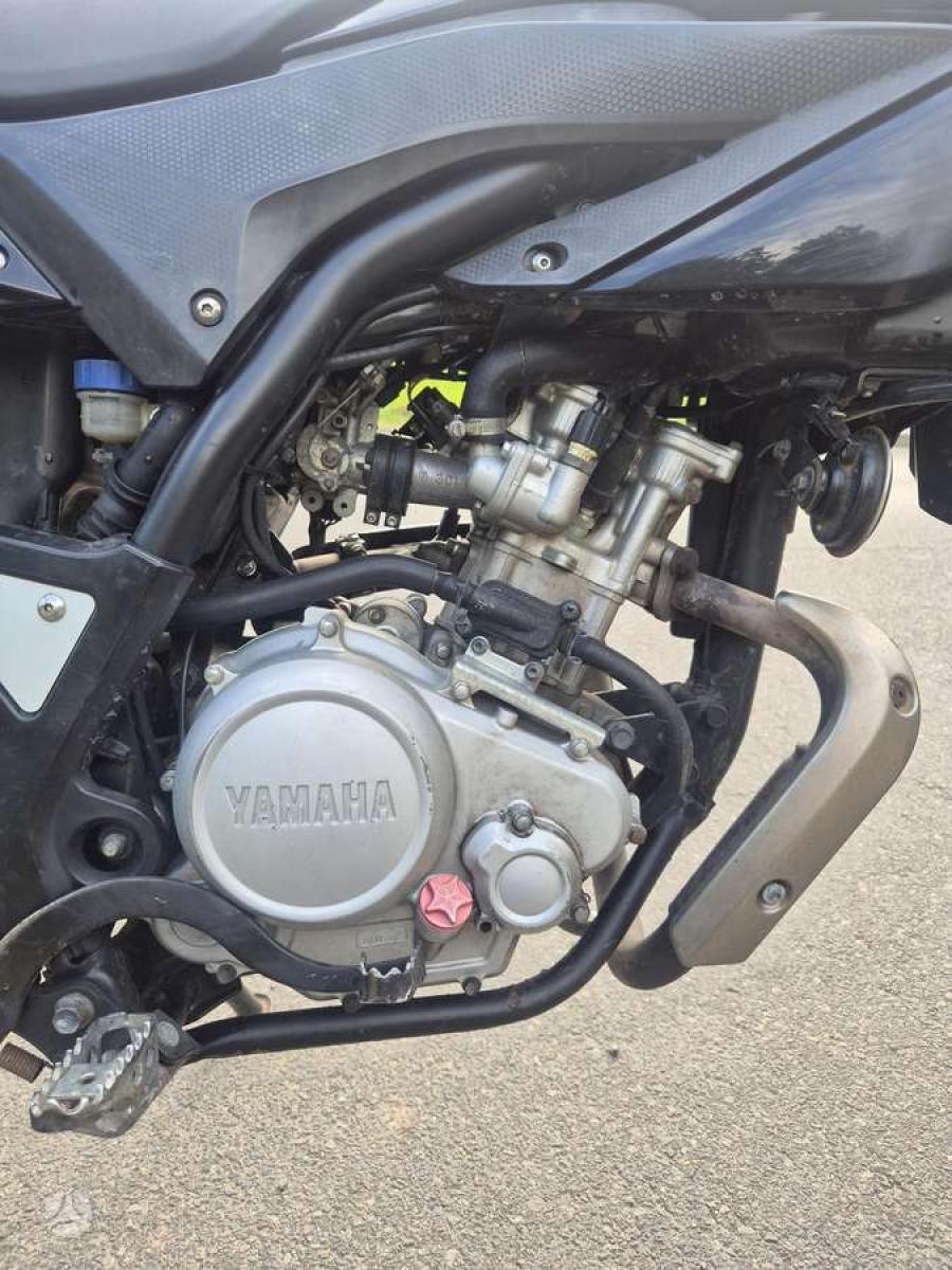 Black Yamaha WR 125X 2010 in Kaunas, with an engine capacity of 0.13 L and mileage of 30 thousand km for 1950 €, photo 10 on AUTOMOTO.COM.LV