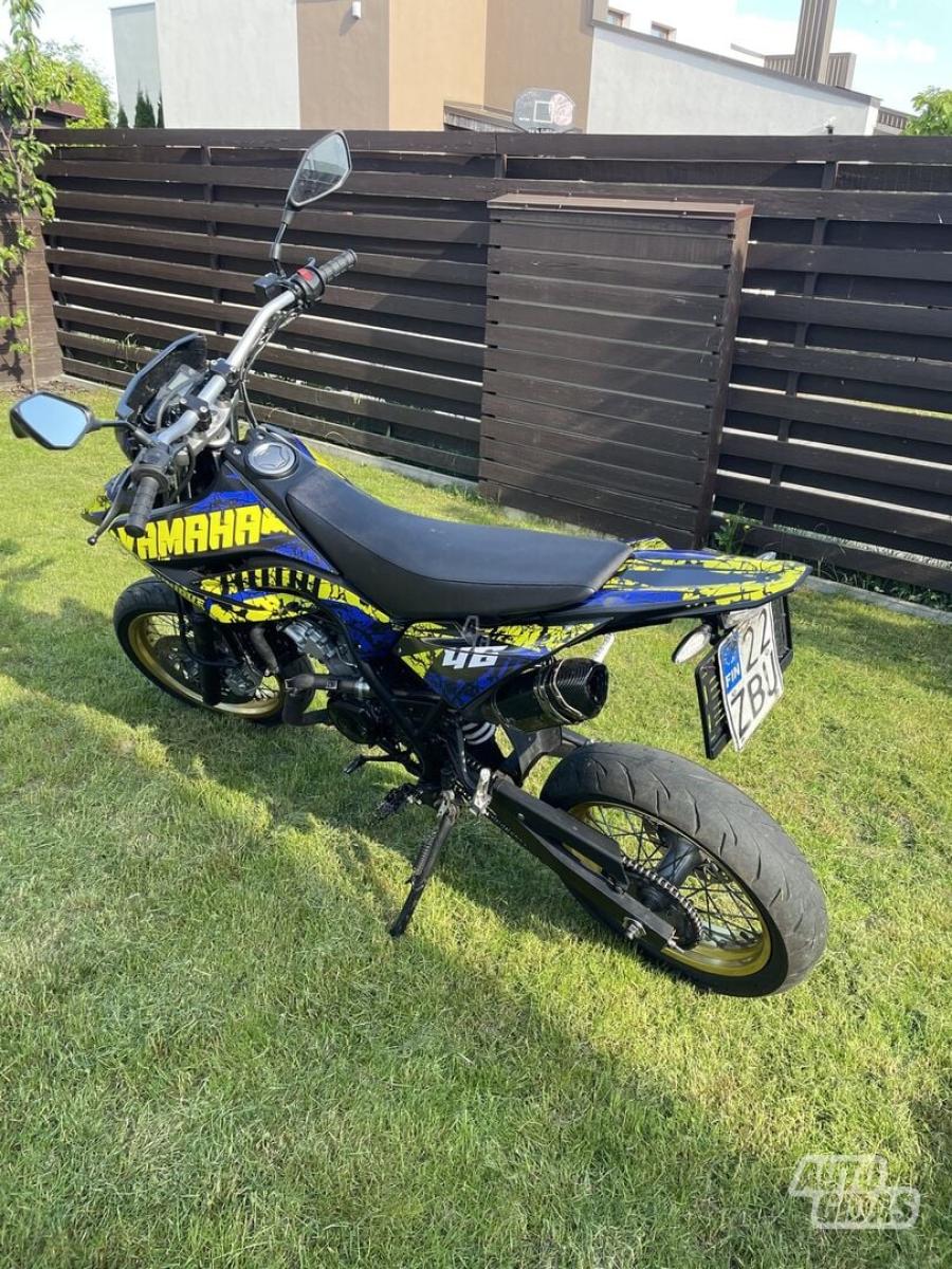Black Yamaha WR 125X 2011 in Kaunas, with an engine capacity of 0.13 L and mileage of 58 thousand km for 1900 €, photo 6 on AUTOMOTO.COM.LV