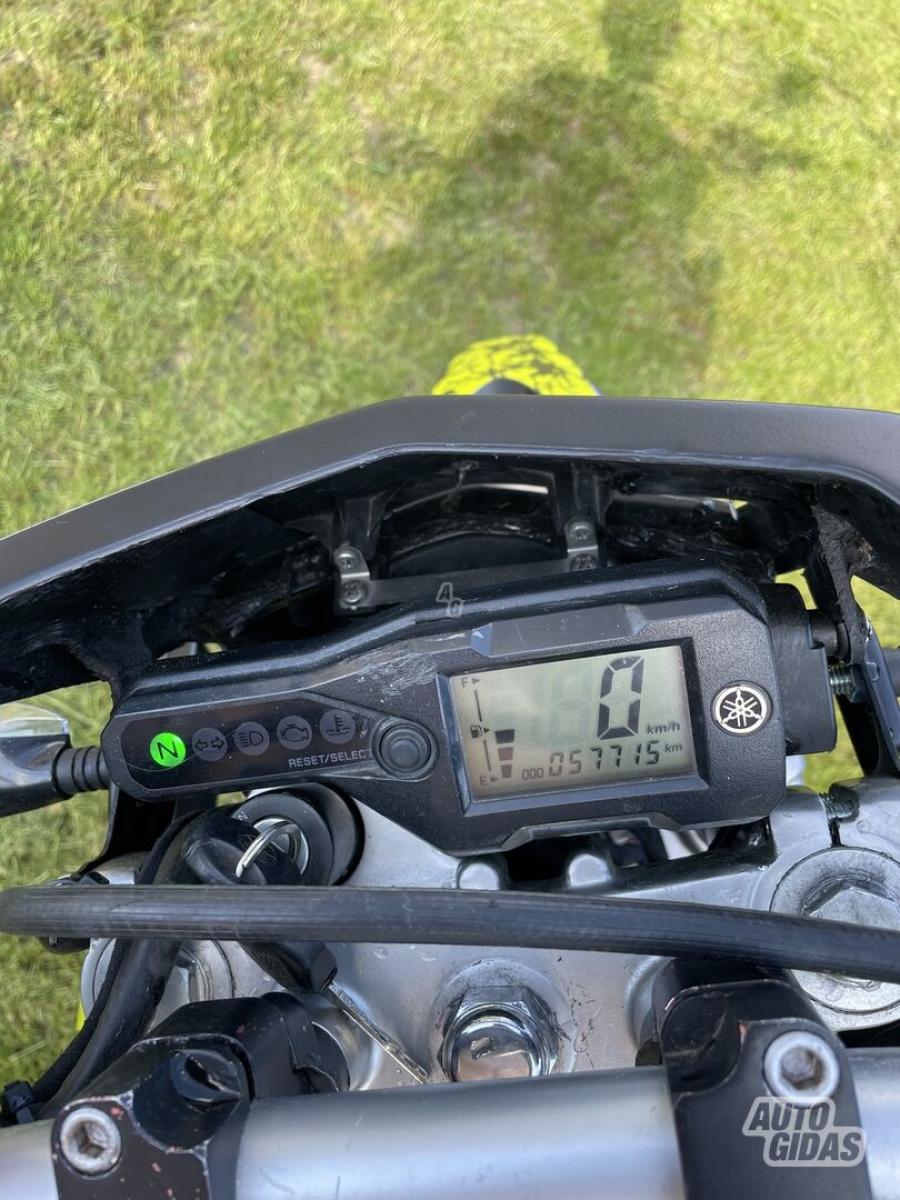 Black Yamaha WR 125X 2011 in Kaunas, with an engine capacity of 0.13 L and mileage of 58 thousand km for 1900 €, photo 12 on AUTOMOTO.COM.LV