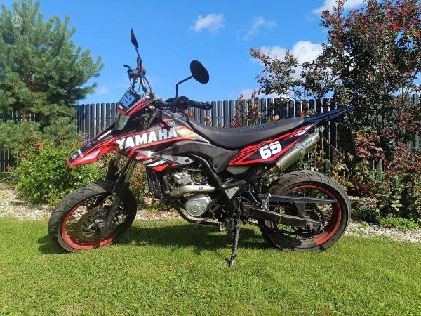 Melns Yamaha WR 125X 2012 Kuršėnai, ar dzinēja tilpumu 0.12 L un nobraukumu 41 tūkst. km par 2150 €, foto 1 vietnē AUTOMOTO.COM.LV