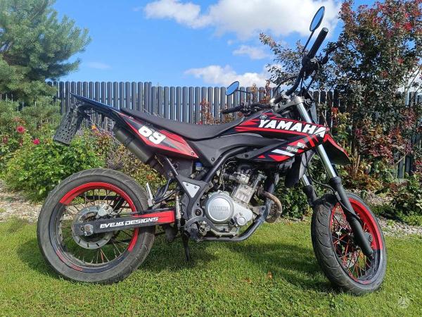 Melns Yamaha WR 125X 2012 Kuršėnai, ar dzinēja tilpumu 0.12 L un nobraukumu 41 tūkst. km par 2150 €, foto 4 vietnē AUTOMOTO.COM.LV