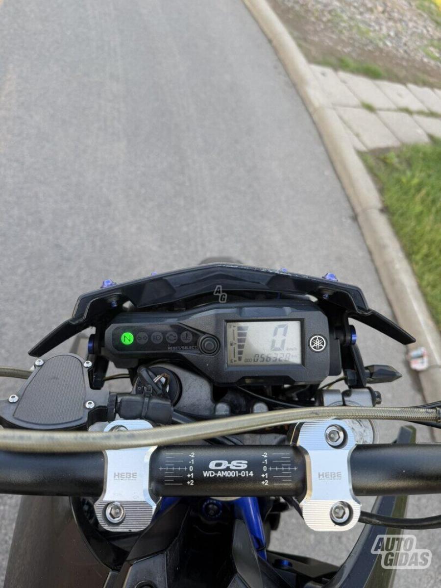 Melns Yamaha WR 125X 2013 Panevēža, ar dzinēja tilpumu 0.13 L un nobraukumu 56 tūkst. km par 1250 €, foto 14 vietnē AUTOMOTO.COM.LV