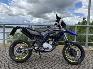 Черный Ямаха WR 125X 2014 в Каунас, объемом двигателя 0.13 л и пробегом 35 тыс. км за 1999 €, фото 3 на AUTOMOTO.COM.LV