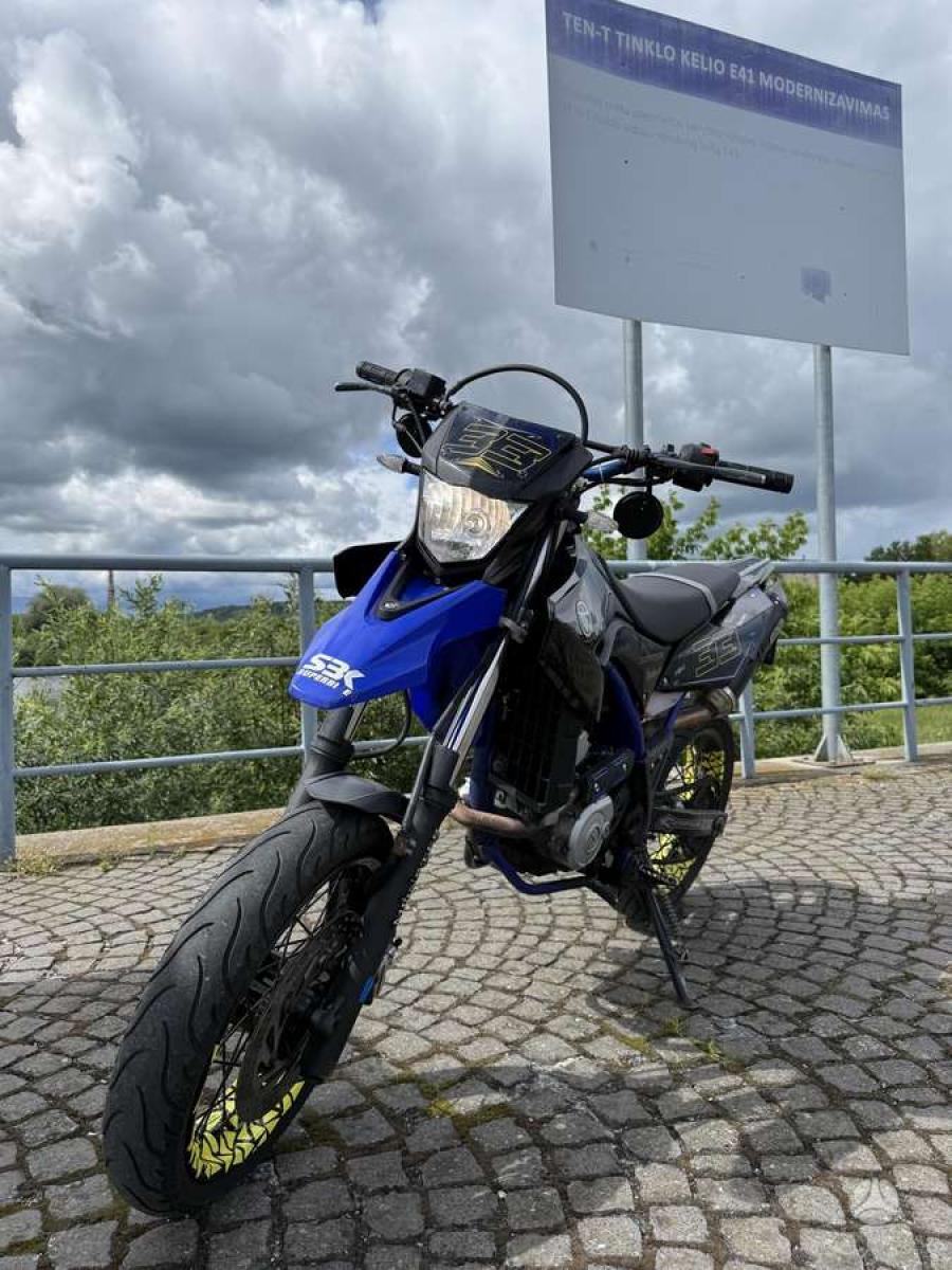 Черный Ямаха WR 125X 2014 в Каунас, объемом двигателя 0.13 л и пробегом 35 тыс. км за 1999 €, фото 10 на AUTOMOTO.COM.LV