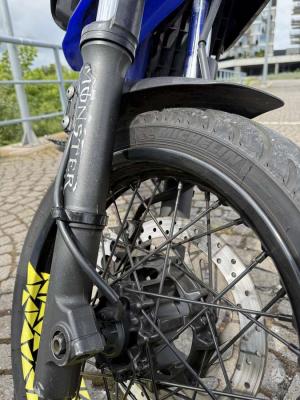 Черный Ямаха WR 125X 2014 в Каунас, объемом двигателя 0.13 л и пробегом 35 тыс. км за 1999 €, фото 14 на AUTOMOTO.COM.LV