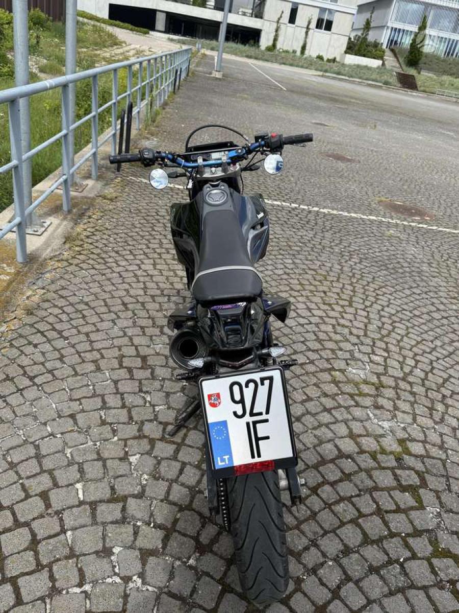 Черный Ямаха WR 125X 2014 в Каунас, объемом двигателя 0.13 л и пробегом 35 тыс. км за 1999 €, фото 16 на AUTOMOTO.COM.LV