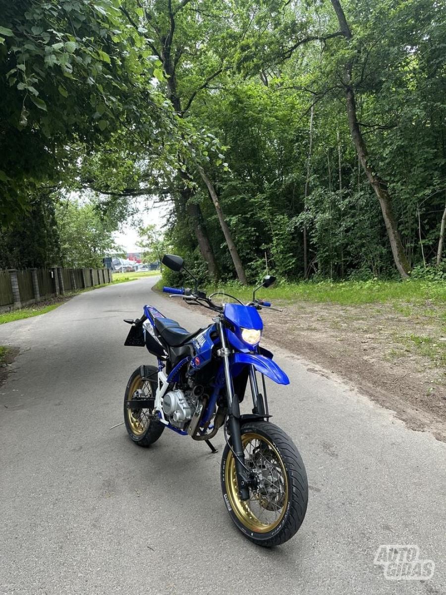 Синий Ямаха WR 125X 2009 в Каунас, объемом двигателя 0.13 л и пробегом 32 тыс. км за 1700 €, фото 1 на AUTOMOTO.COM.LV