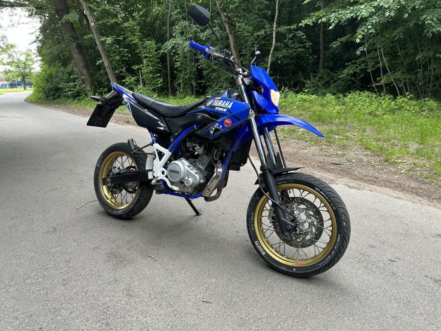 Синий Ямаха WR 125X 2009 в Каунас, объемом двигателя 0.13 л и пробегом 32 тыс. км за 1700 €, фото 6 на AUTOMOTO.COM.LV