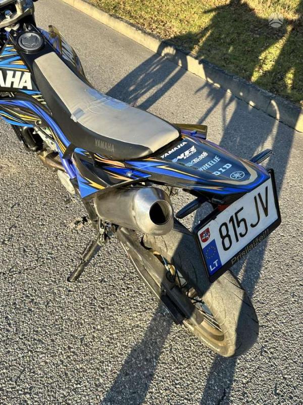 Синий Ямаха WR 125X 2011 в Вильнюс, объемом двигателя 0.13 л и пробегом 40 тыс. км за 2250 €, фото 3 на AUTOMOTO.COM.LV