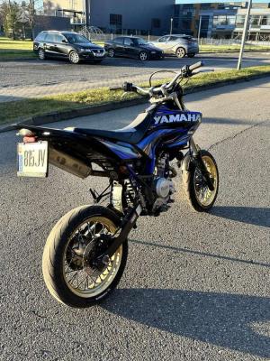 Zils Yamaha WR 125X 2011 Viļņa, ar dzinēja tilpumu 0.13 L un nobraukumu 40 tūkst. km par 2250 €, foto 14 vietnē AUTOMOTO.COM.LV