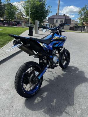 Blue Yamaha WR 125X 2011 in Kursenai, with an engine capacity of 0.13 L and mileage of 41 thousand km for 2650 €, photo 6 on AUTOMOTO.COM.LV