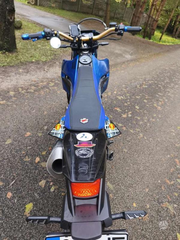 Blue Yamaha WR 125X 2011 in Panevezys, with an engine capacity of 0.13 L and mileage of 65 thousand km for 2200 €, photo 6 on AUTOMOTO.COM.LV