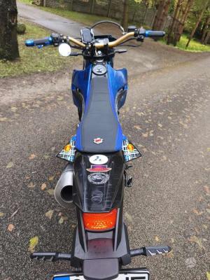 Blue Yamaha WR 125X 2011 in Panevezys, with an engine capacity of 0.13 L and mileage of 65 thousand km for 2200 €, photo 7 on AUTOMOTO.COM.LV
