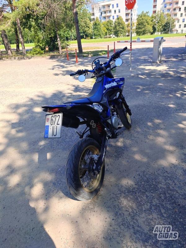 Blue Yamaha WR 125X 2011 in Vilnius, with an engine capacity of 0.18 L and mileage of 35 thousand km for 2200 €, photo 2 on AUTOMOTO.COM.LV