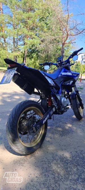 Blue Yamaha WR 125X 2011 in Vilnius, with an engine capacity of 0.18 L and mileage of 35 thousand km for 2200 €, photo 4 on AUTOMOTO.COM.LV