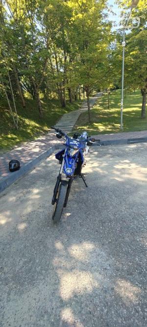 Blue Yamaha WR 125X 2011 in Vilnius, with an engine capacity of 0.18 L and mileage of 35 thousand km for 2200 €, photo 16 on AUTOMOTO.COM.LV