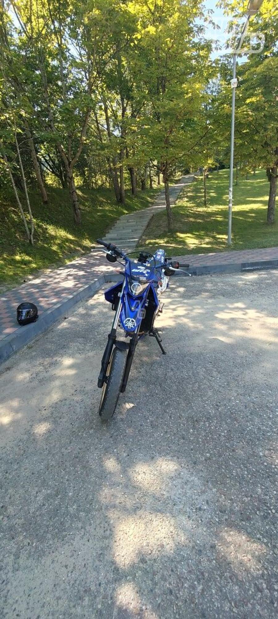 Blue Yamaha WR 125X 2011 in Vilnius, with an engine capacity of 0.18 L and mileage of 35 thousand km for 2200 €, photo 16 on AUTOMOTO.COM.LV
